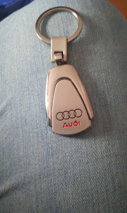 Audi logo Keychain