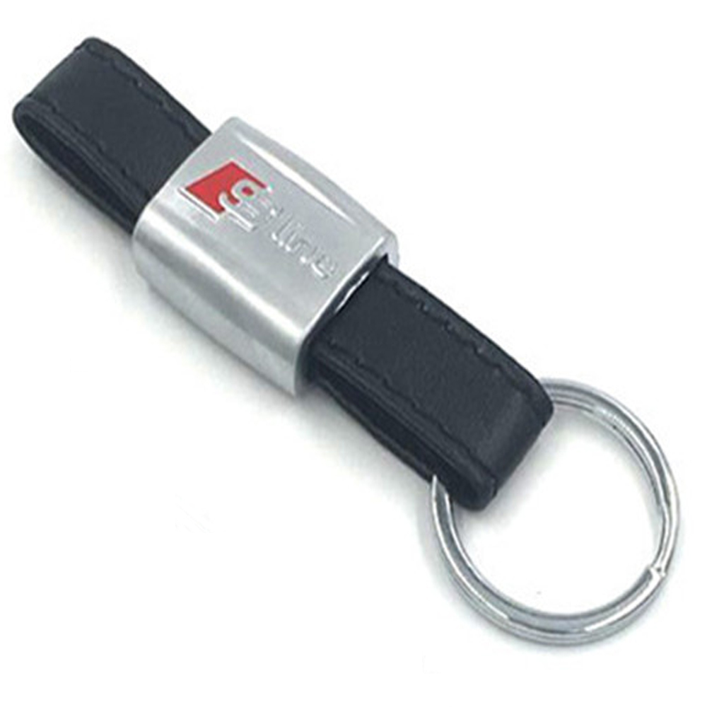 Audi S line Leather Keychain